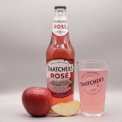 Thatchers Rose Sweet Sparkling Somerset Cider (500ml)
